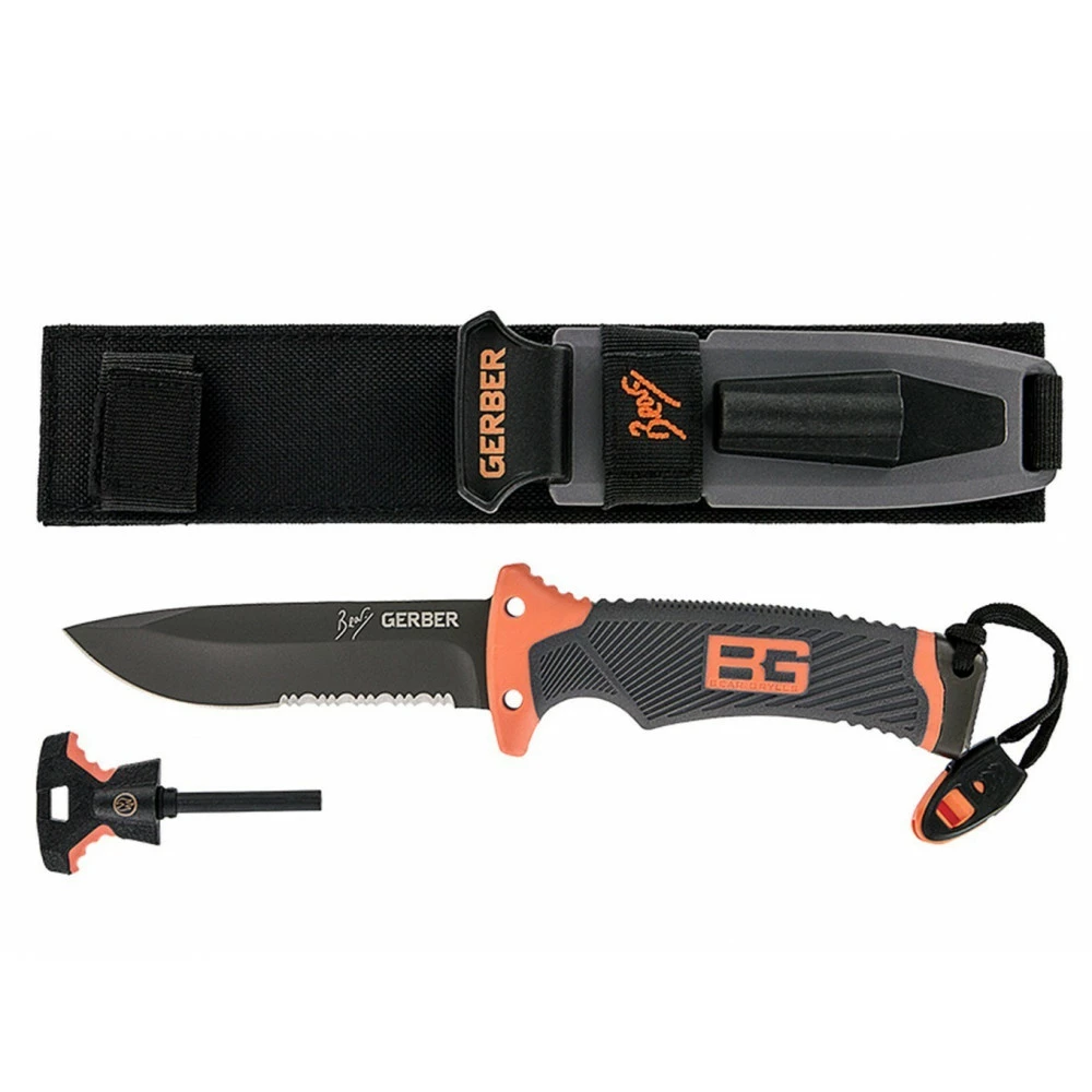 NŮŽ GERBER BEAR GRYLLS ULTIMATE KNIFE FE (HLADKÉ OSTŘÍ) 🎣 Na Soutoku