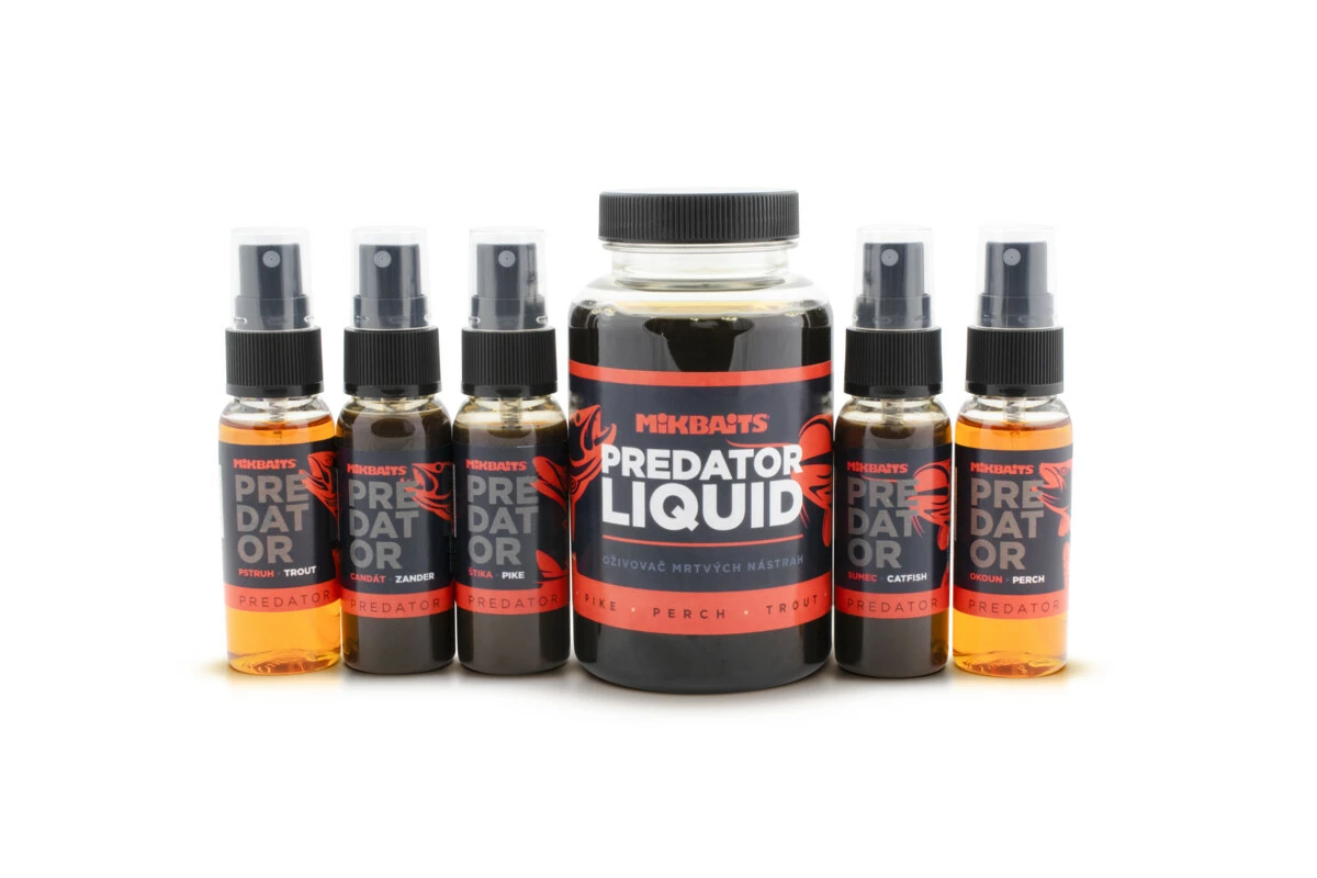 MIKBAITS Predator spray 30ml - Okoun 🎣 Na Soutoku