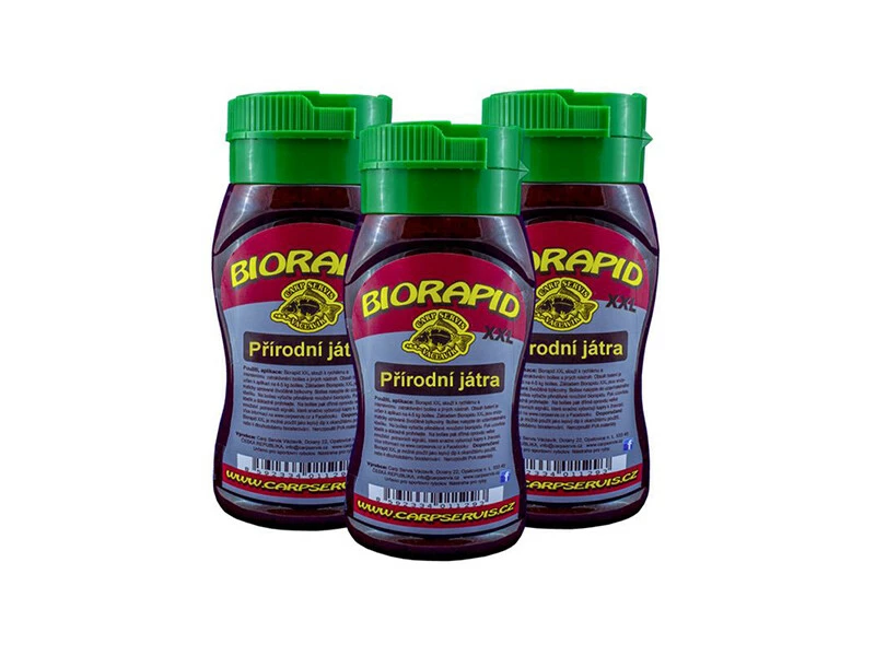 CARP SERVIS VÁCLAVÍK Biorapid Atrakt XXL - 300 ml/Přírodní játra 🎣 Na ...
