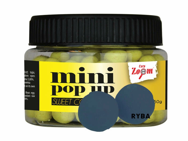 Carp Zoom Mini Pop Up Boilies - 50 g/10 mm/Ryba 🎣 Na Soutoku