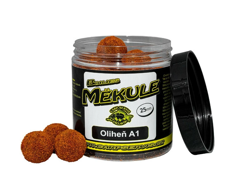 CARP SERVIS VÁCLAVÍK Boilies Měkule - 140 g/25 mm/Oliheň A1 🎣 Na Soutoku