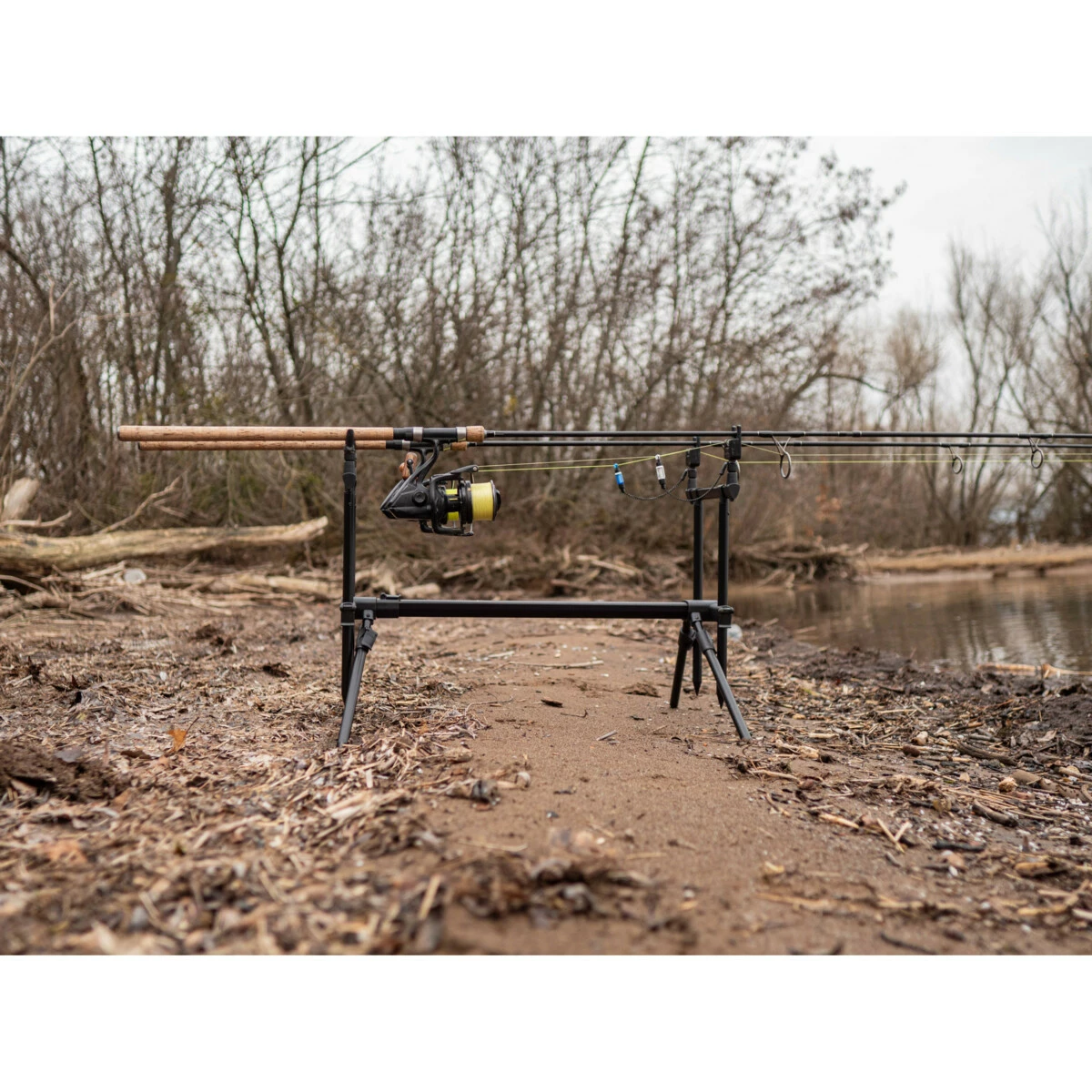 Giants fishing Stojan Deluxe Rod Pod 2 Rods 🎣 Na Soutoku