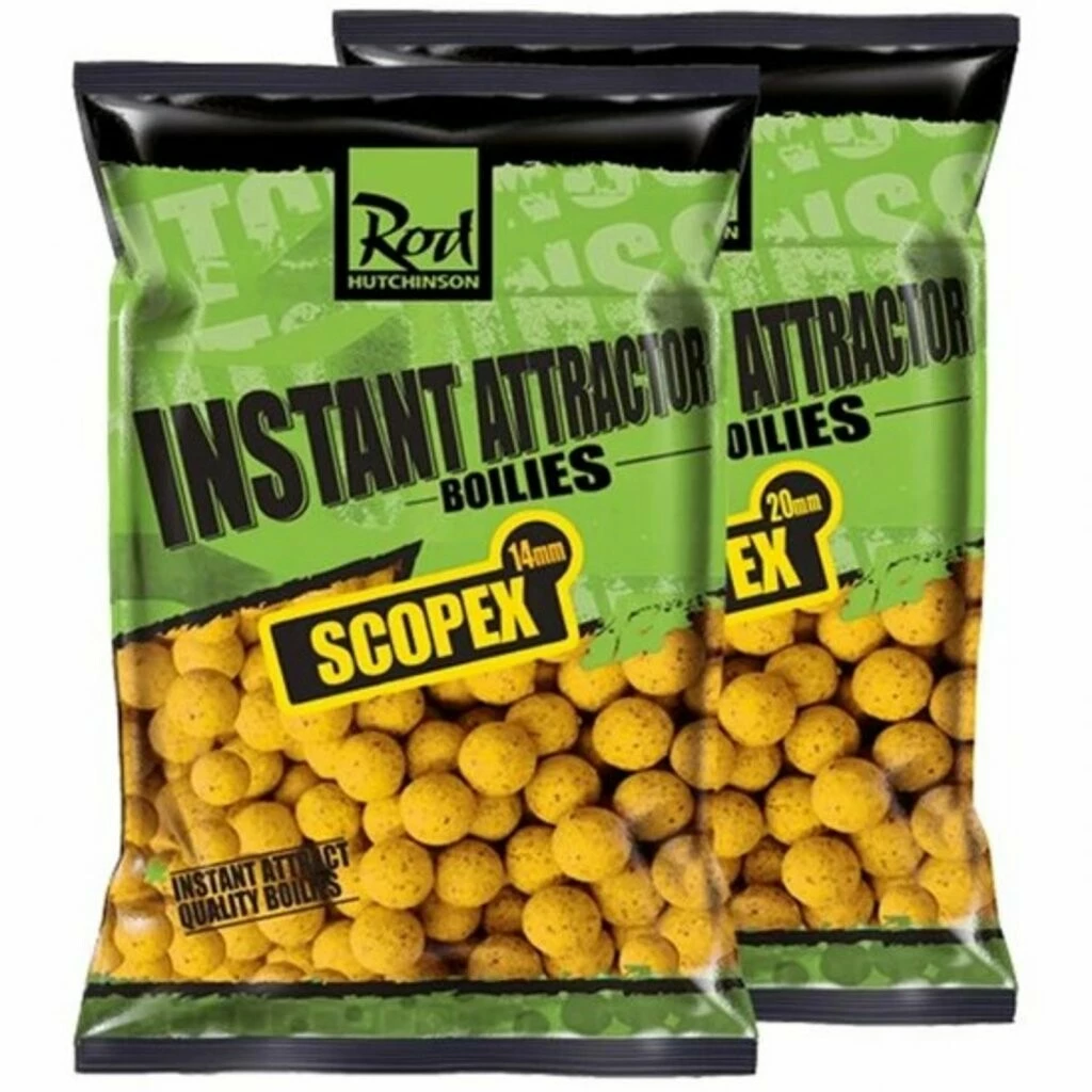Rod Hutchinson RH boilies Instant Attractor Scopex & Cream 20mm 1kg 🎣 Na Soutoku