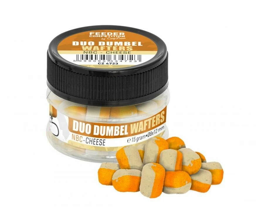 Carp Zoom Duo Dumbels Wafters - 15 g/10x14 mm/NBC-Sýr 🎣 Na Soutoku