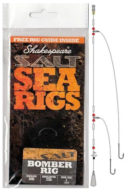 SHAKESPEARE Mořský návazec BOMBER RIG 🎣 Na Soutoku