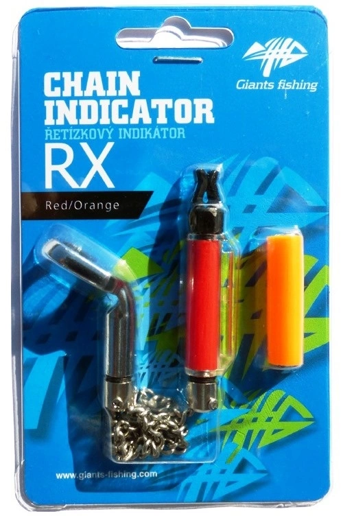 GIANTS FISHING Řetízkový indikátor Chain Indicator RX Red/Orange 🎣 Na ...