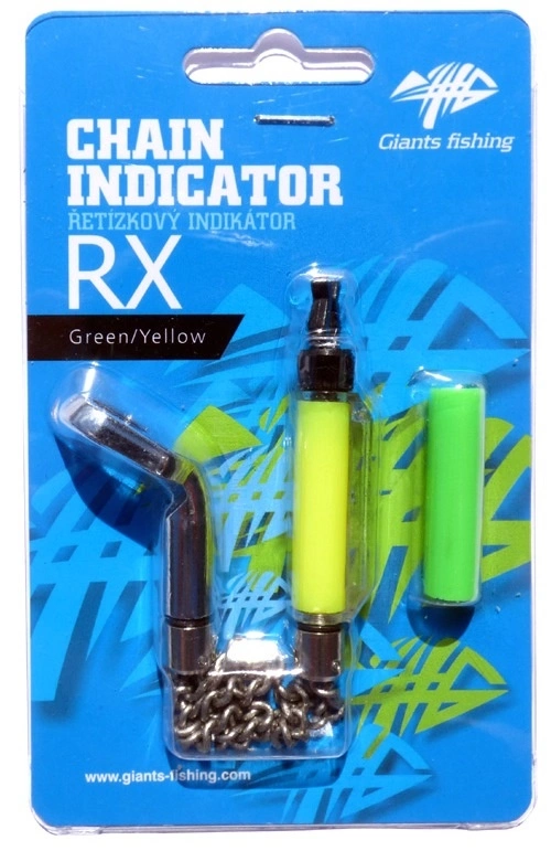 GIANTS FISHING Řetízkový indikátor Chain Indicator RX Green/Yellow 🎣 Na ...