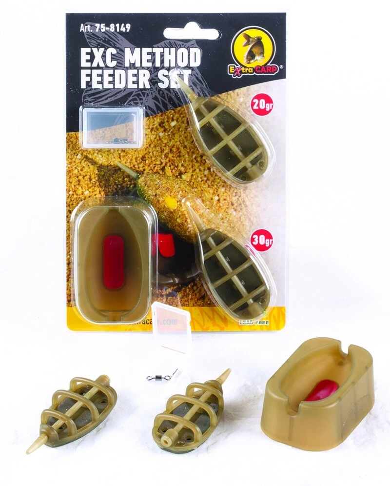 Extra Carp Method Feeder Set 50,60g + formička 🎣 Na Soutoku