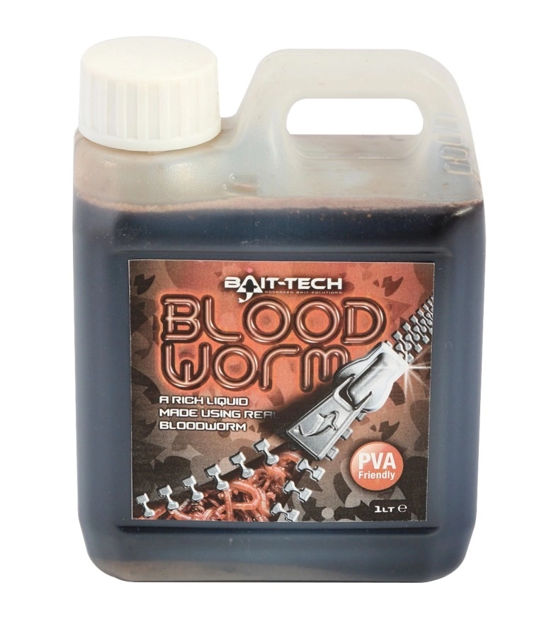 BAIT-TECH Tekutá zálivka Bloodworm Liquid 1litr 🎣 Na Soutoku