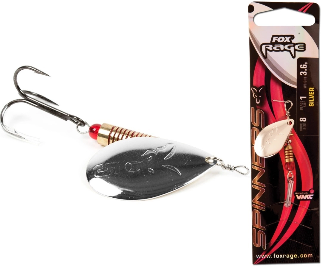 FOX RAGE BLADE FRENCH SPINNER Silver 🎣 Na Soutoku