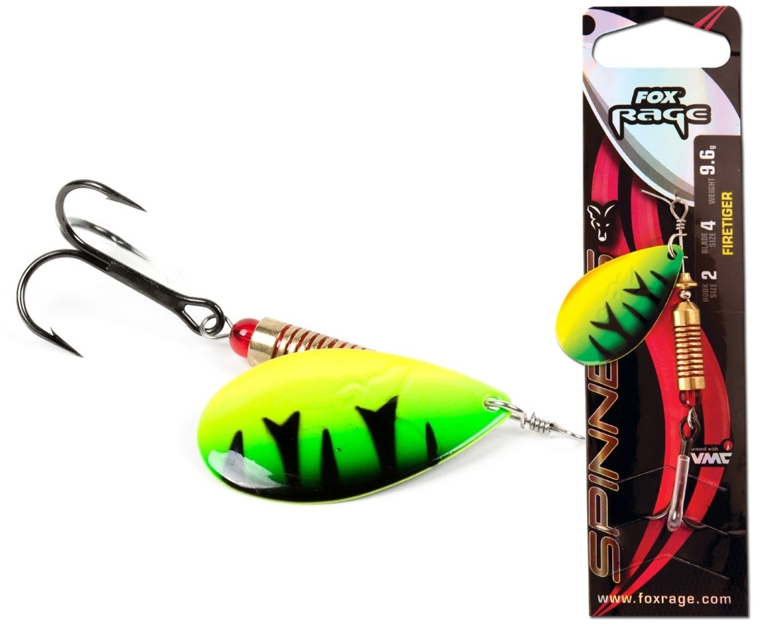 FOX RAGE BLADE FRENCH SPINNER Firetiger 🎣 Na Soutoku
