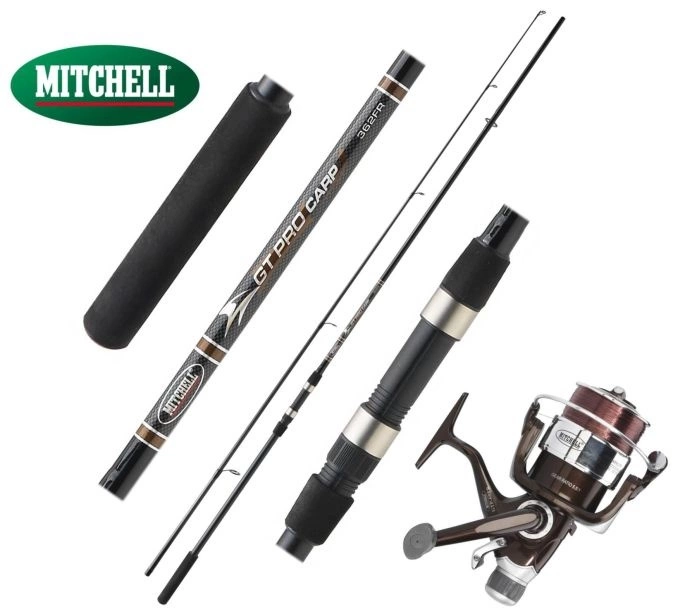 Kaprový prut 2-dílný Mitchell GT Pro Carp 3,60m 3lbs 🎣 Na Soutoku