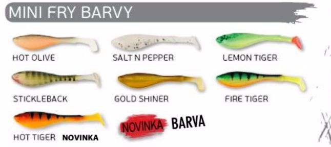 Fox Rage Mini Fry 7cm 6ks VÝPRODEJ 🎣 Na Soutoku