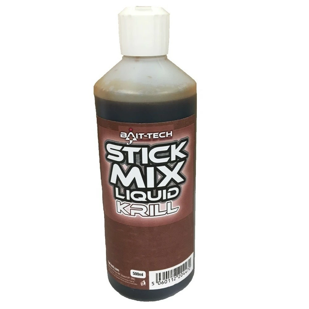 BAIT-TECH Tekutý olej Stick Mix Liquid Krill 500 ml 🎣 Na Soutoku