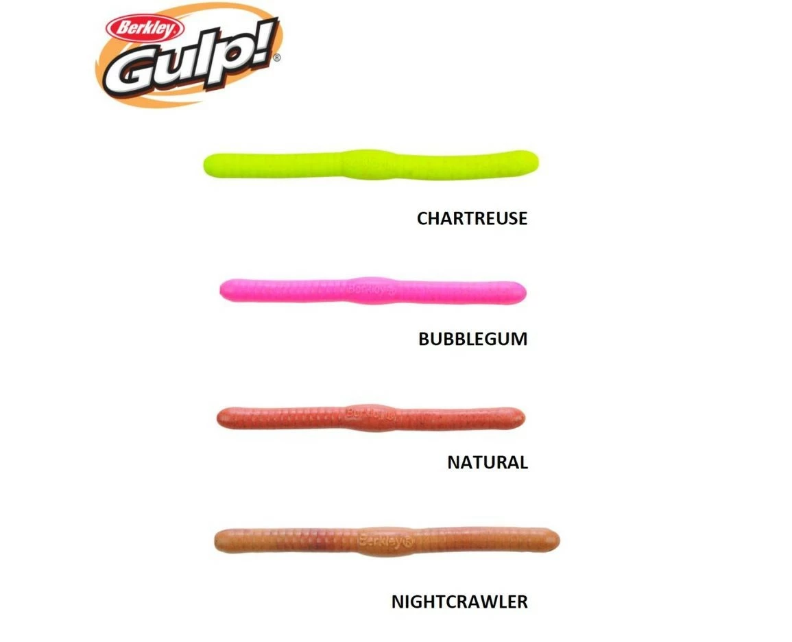 Červ Berkley Gulp! Fat Floating Trout Worm 5cm 🎣 Na Soutoku