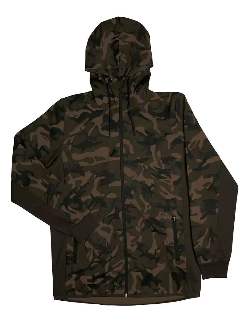 FOX CHUNK Bunda Camo/Dark Khaki Track Hoody VÝPRODEJ 🎣 Na Soutoku