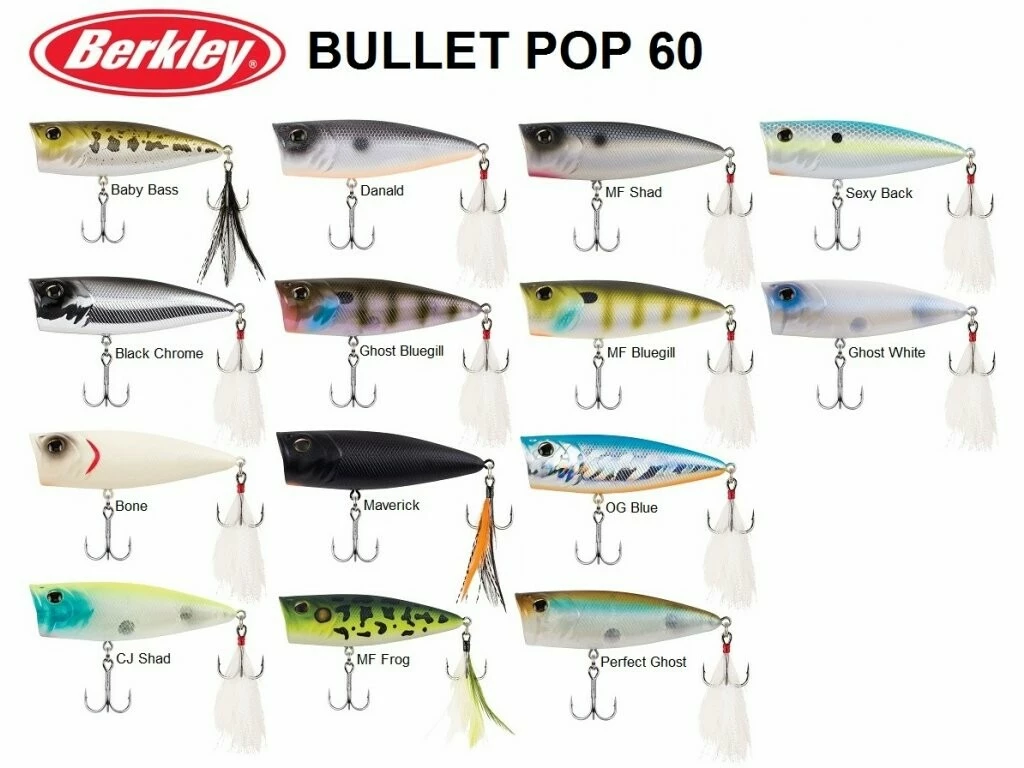 Wobler Berkley Bullet Pop 6cm 🎣 Na Soutoku