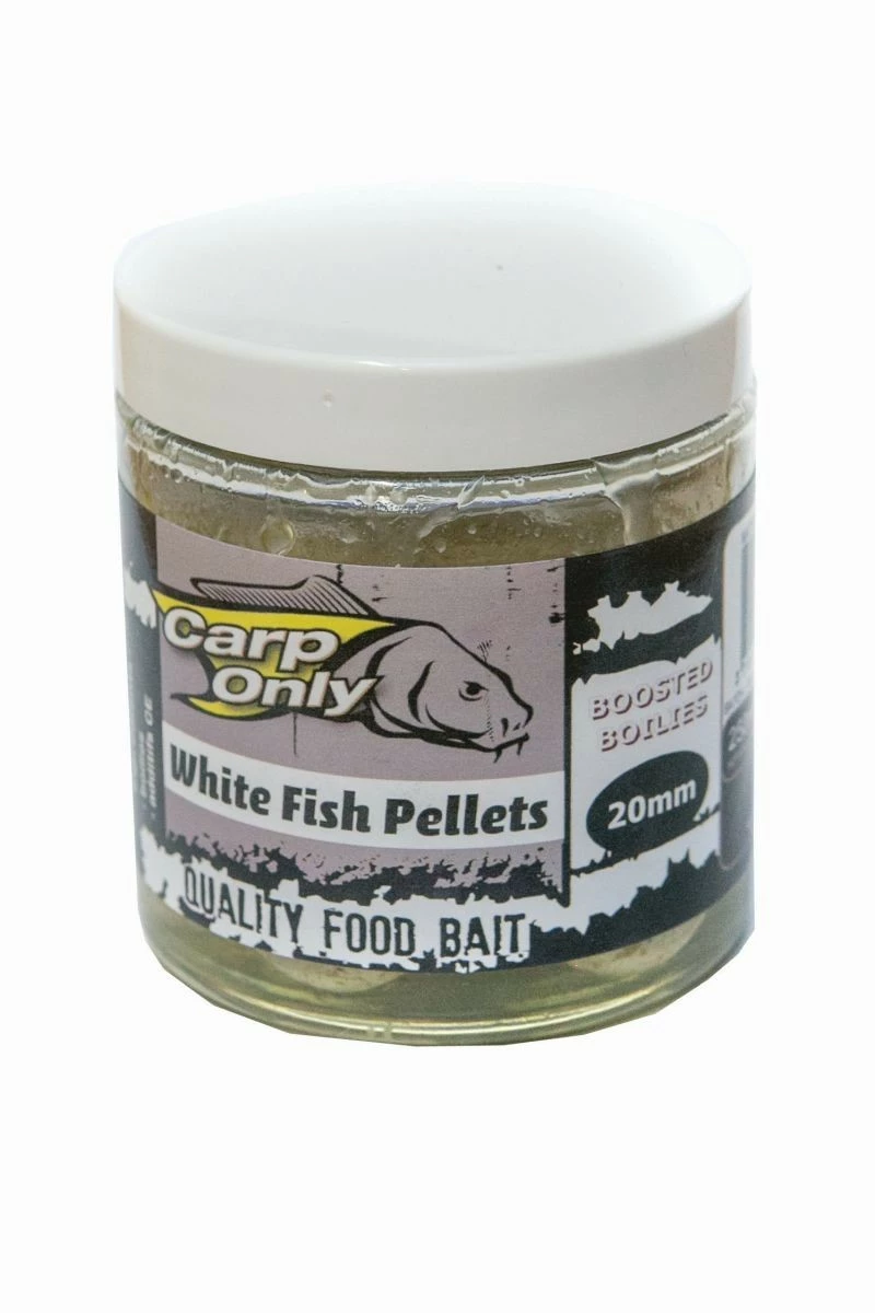 Dipovaný boilies Carp Only White FP 16mm 250ml 🎣 Na Soutoku